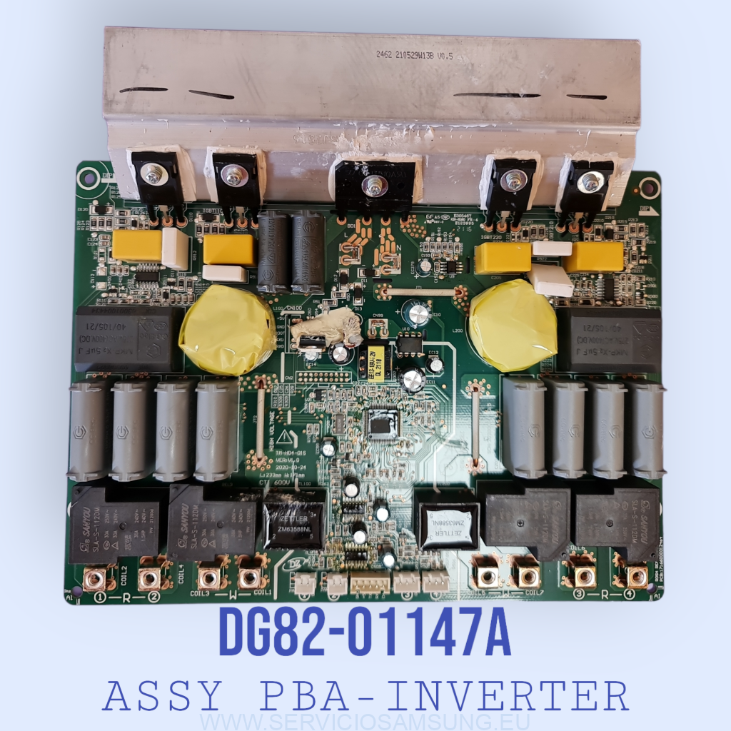 DG82-01147A CONJUNTO PLACA INVERTER PLACA INDUCCION SAMSUNG ...